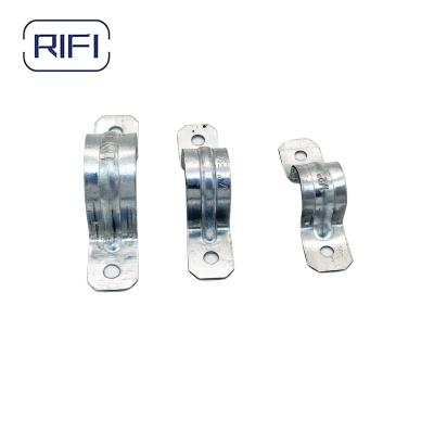 Cina Fascetta per condotto EMT con certificazione UL, fascetta a due fori per applicazione a parete nel sistema di condotti EMT in vendita