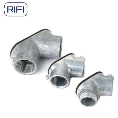 Cina UL EMT Listed Pull Elbow con curva di 90 gradi per condotti elettrici in 1/2 "-1" in vendita