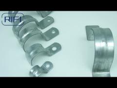 UL Металлический проводный зажим Unistrut Channel Fitting Galvanized Pipe Clamp