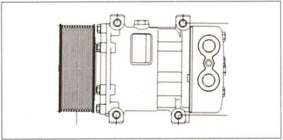 China ALA22334 SANDEN A/C COMPRESSOR SANDEN 4078/4370 A/C COMPRESSOR T1 A/C COMPRESSOR for sale