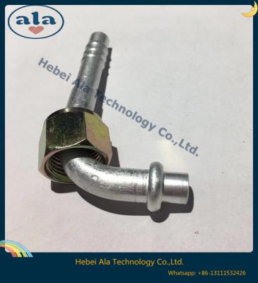 China #6 #8 #10 #12 R134a Straight Barbed O-Ring Female Fitting AC Air Conditioning Hose Ends Connectors Couplings for sale