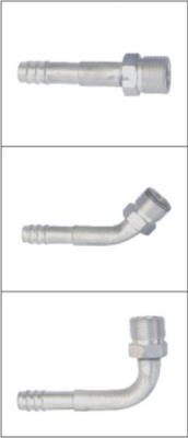 China #6 #8 #10 #12 Al joint (Al outer screw)( Male O-Ring)/Straight 45° 90°Shape / auto air conditioning hose fitting for sale