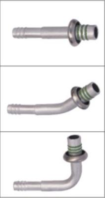 China #6 #8 #10 #12 Quick joint Al jacktet2/Straight 45° 90°Shape / auto air conditioning hose fitting for sale