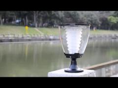 Outdoor Smart LED Solar Landscape road Light courtyard Lamp integrated Solar Garden Light