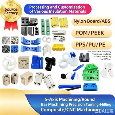 China Polyurethane, PUPOM, Steel, PEEK, PPS, ABS, PE, Polyethylene, PVC Sheet, Bakelite, Nylon Sheet Processing and Customization for sale