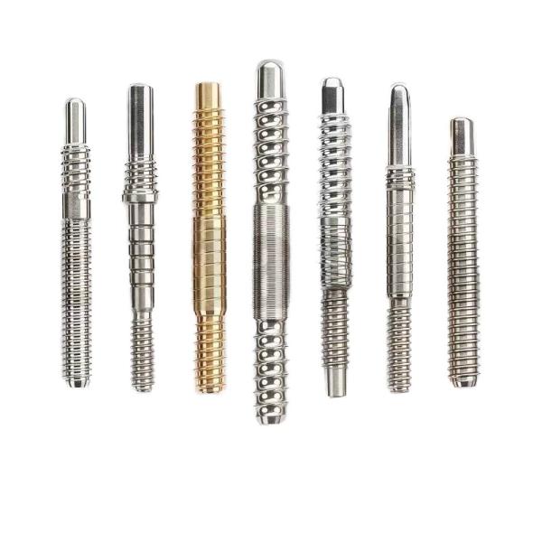 Quality JB Brand CNC Machining for Machining Stainless Steel Ball Threading Pool Cue Joint Pin Screw for Drilling and Broaching for sale