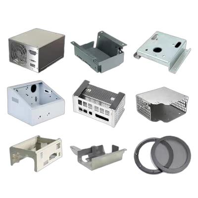 China JB Brand Custom Laser Cut Stainless Steel Sheet Metal Fabrication Service Electrical Enclosure Electric Cabinet Housing Junction for sale