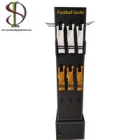 China Rotating Free Standing Mdf Peg Hook Display Rack For Mobile Accessories for sale