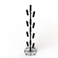China Adjustable Position Multiple Tubes BALLOON TREE Metal Display Stand With Magnet for sale