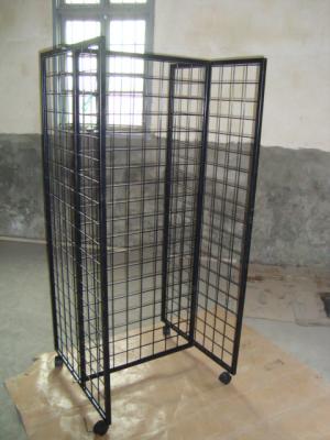 Cina Scaffali di esposizione della drogheria della gondola di Gridwall per forma della struttura H del ferro di Supmarket in vendita