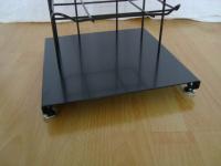 China Metal Wire Baseball Cap Display Rack / Multiple Shelves Floor Standing Hat Rack for sale