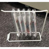 China Single Hook Metal Table Top Display Stands Wire Hook Display Holder On Table for sale