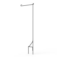 China Black Glossy Advertising Poster Frame Stand For Yard for sale