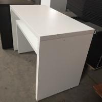 China 2 Layers MDF Wood Retail Display Nesting Tables for sale