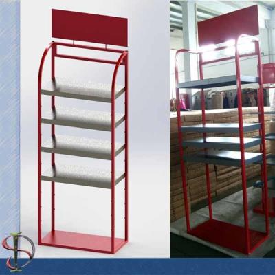 China Ferro ajustável que arquiva, prateleira ajustável de 4 séries da cremalheira do armazenamento do metal à venda