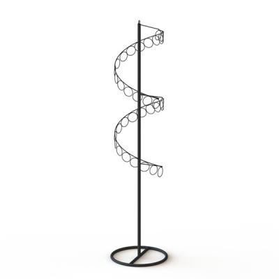 Cina Spirale indipendente 32 Ring Metal Scarf Hanger in vendita