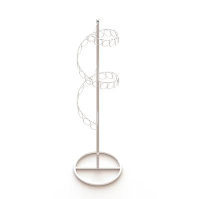 Cina Spirale indipendente 32 Ring Metal Scarf Hanger in vendita