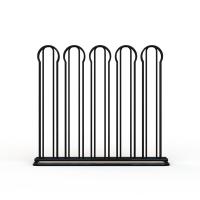 China 60 Capsule 5 Columns Wire Countertop Display Rack With Two Sides for sale