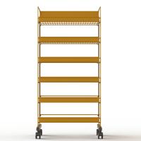 China Customized Layer KD Metal Wire Display Racks For Supermarket for sale