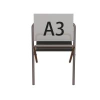 China Black Folded Metal Rack Shelves Knock Down Structure for sale