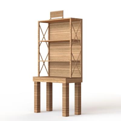 Cina Banchi di mostra al minuto di legno della costruzione della quercia KD con gli scaffali in vendita