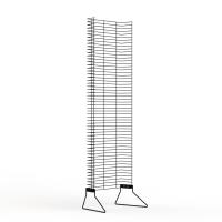 China Single Powder Wing Metal Display Racks Knockdown Structure for sale