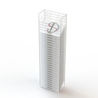 China 30 Wire Layers Book Display Rack For A3 Paper KD Construction for sale