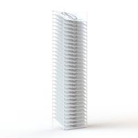China 30 Wire Layers Book Display Rack For A3 Paper KD Construction for sale