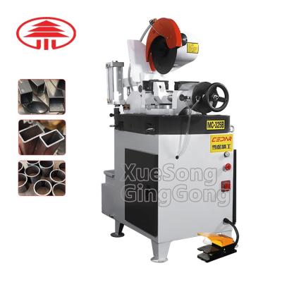 China 325B Semi Automatic Pipe Cutting Machine Pneumatic Circular Saw Cutter Metal Pipe Cutter for sale