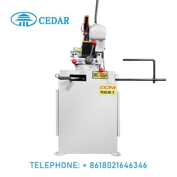 Quality 275AC Pneumatic Pipe Cutting Machine No Burrs No Dust Semi Automatic for sale
