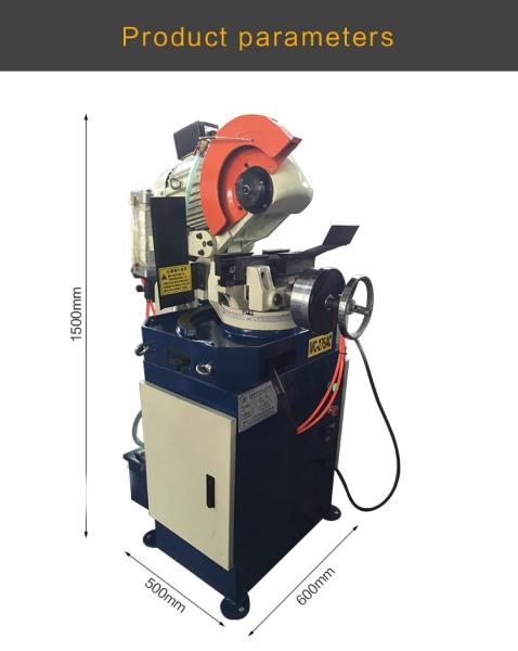 Quality 275AC Pneumatic Pipe Cutting Machine No Burrs No Dust Semi Automatic for sale