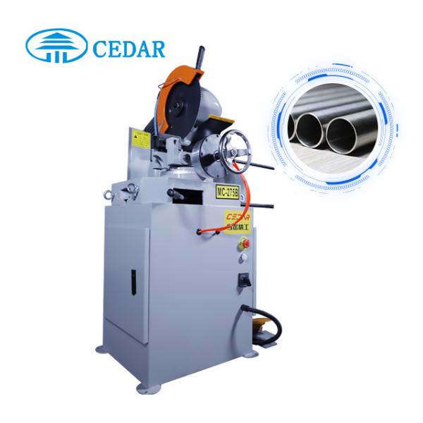Quality 275AC Pneumatic Pipe Cutting Machine No Burrs No Dust Semi Automatic for sale