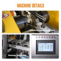 China XS-60-ll Precision Double-head Chamfering Machine for sale