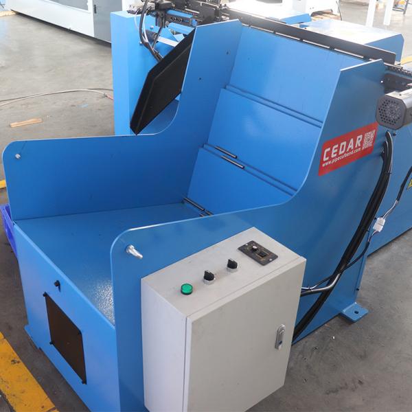 Quality Aluminum Profile Chamfering Machine Steel Bar End Chamfering Machine Double Head for sale
