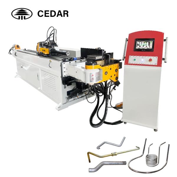 Quality CNC Semi Automatic Pipe Cutting Machine Straw 28mm Curva Nylon Die Synchronized for sale