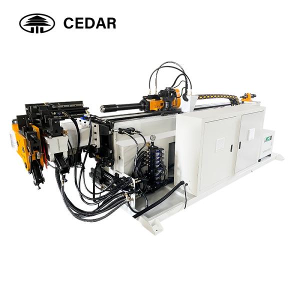 Quality CNC Semi Automatic Pipe Cutting Machine Straw 28mm Curva Nylon Die Synchronized for sale