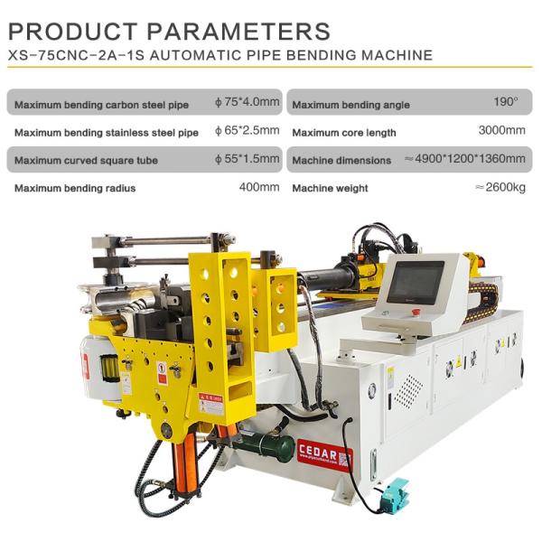 Quality Electric CNC Pipe Bending For Hydraulic Iron Heavy Pipes 3D Chair 2 Head Machine for sale