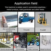 China Pneumatic Double Head Chamfering Machine Automatic Feeding Tube And Rod Chamfering Machine for sale
