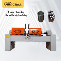 Quality XS-50AC Pneumatic Double Head Round Bar Pipe Chamfering Machine for sale