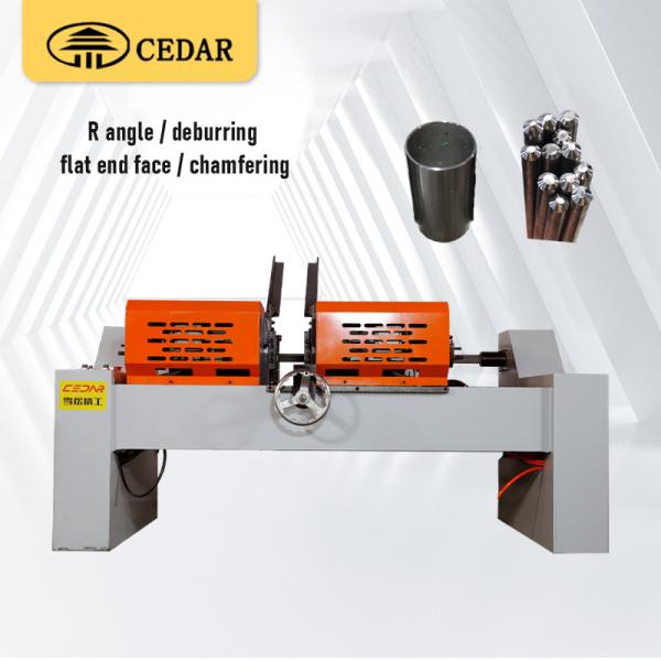 Quality XS-50AC Pneumatic Double Head Round Bar Pipe Chamfering Machine for sale
