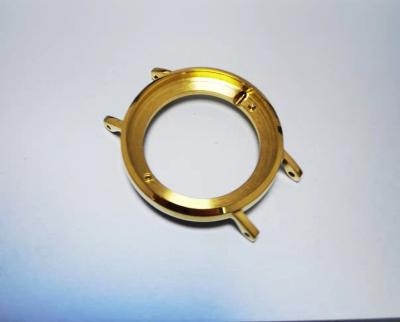 Cina Parti meccaniche dell'orologio placcate oro, stampaggio ad iniezione di titanio di acciaio inossidabile in vendita