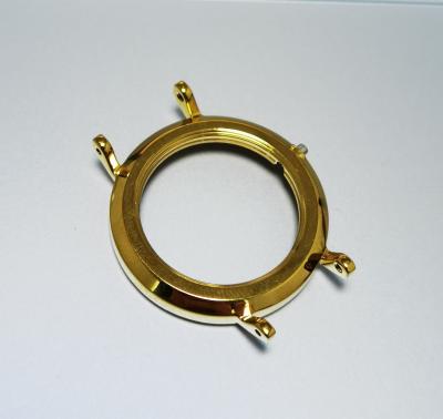 Cina Parti meccaniche dell'orologio placcate oro, stampaggio ad iniezione di titanio di acciaio inossidabile in vendita