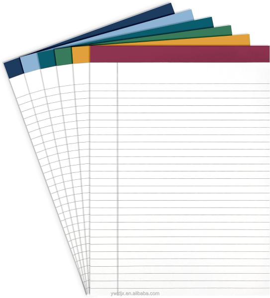 Quality Horizontal Line Inside Pages Legal Pads for Business Correspondence for sale