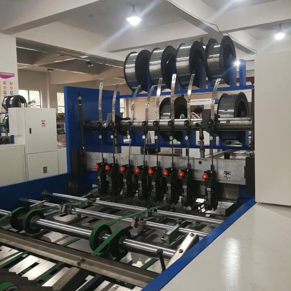 Quality LD1050B Semi-Automatic Exercise Book Binding Machine Designed for High Volume for sale