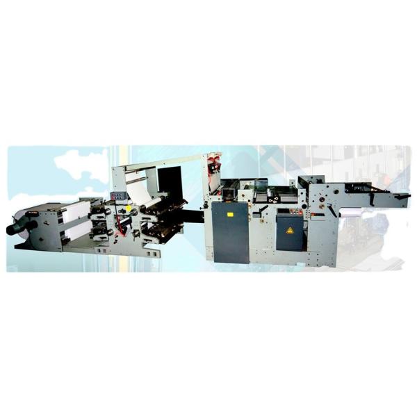 Quality Ruling Printing Cutting Collecting Folding Machine for Exercise Book Production for sale