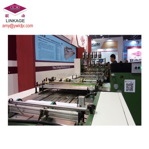 Quality Speed Reel to Notebook Machine in Green for Fully Automatic Exercise Book for sale
