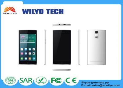 Cina Gli Smartphones a 5 pollici dello schermo di WU5s+, Smartphones con esposizione a 5 pollici MT6582 prendono le impronte digitali all'androide 4,4 3g in vendita