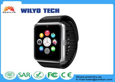 China Recordatorio sedentario de la pantalla táctil de FM del reloj del teléfono celular de NFC de WGT08 G/M en venta