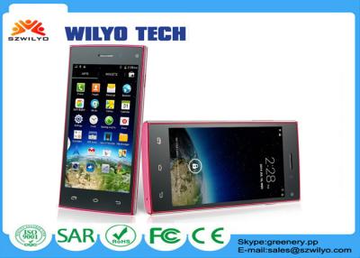 Cina Il telefono cellulare 4,5 di W3S misura l'androide in pollici 4,4 della ROM 8Mp della ram 8G del centro 1G del quadrato dello schermo QHD in vendita
