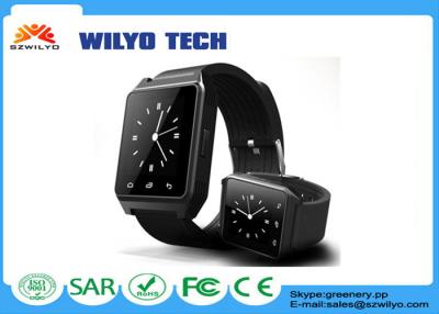 Cina Monitor a 1.54 pollici di sonno del pedometro del nero dell'orologio di WM8 Antilost Bluetooth in vendita